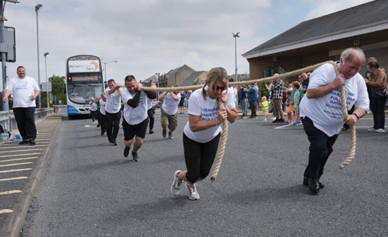 Delighted to sponsor Translink Bus Pull for Rathore School minibus fund ...