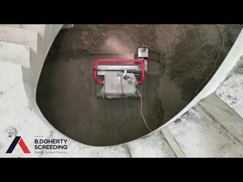 Latest Innovation- Floor Master Laser-Guided Screed Robot - SMET